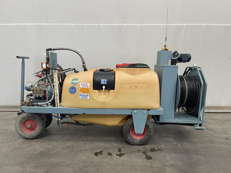 Empas spuitkar 600 liter incl. slanghaspel | Pomp capaciteit: 50 l/min ...